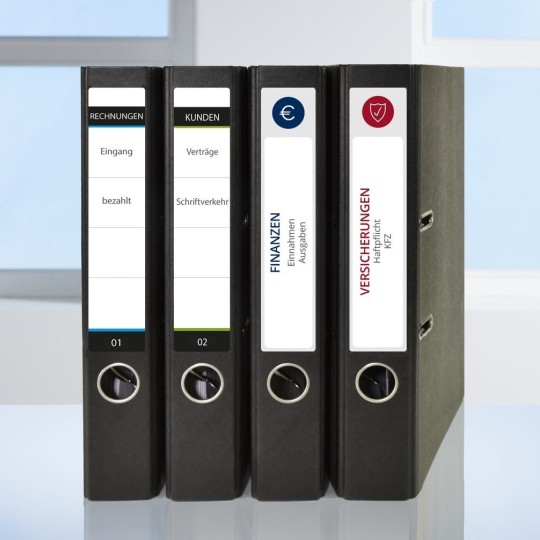 Ordner professionell beschriften | Avery Zweckform