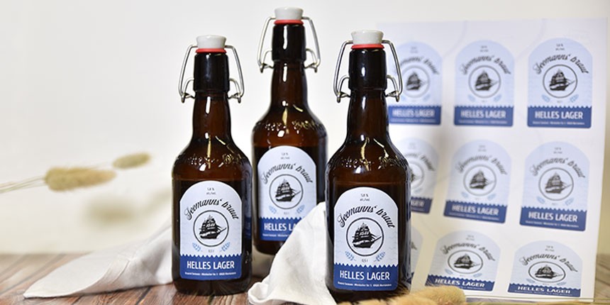 Bierflaschen Etiketten Selbst Gestalten Und Drucken Kostenlos