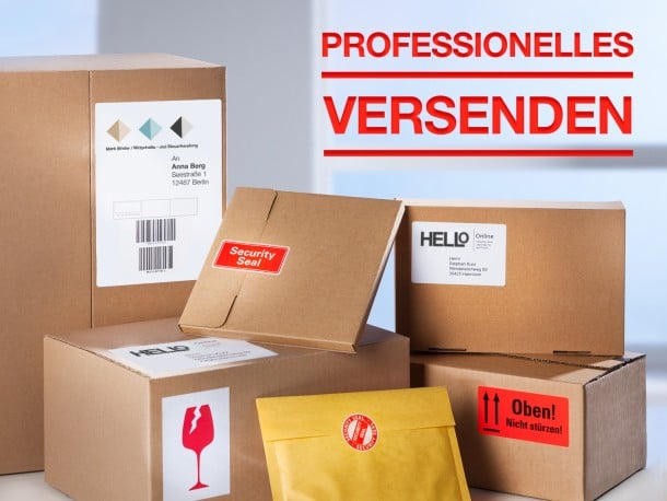 Versandaufkleber & Etikettenvorlagen | Avery Zweckform