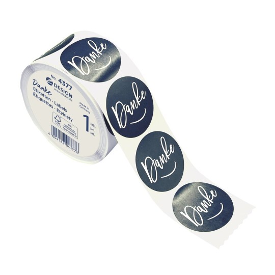 Sticker auf Rolle "Danke" | 4377 | Avery Zweckform