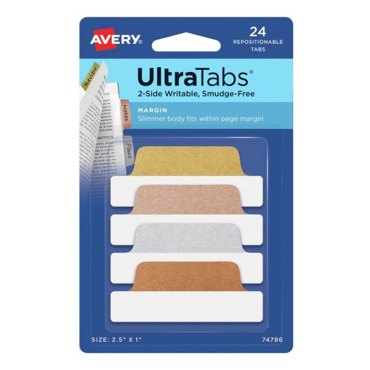 Ultra Tabs: Beschreibbar & ablösbar | Avery Zweckform