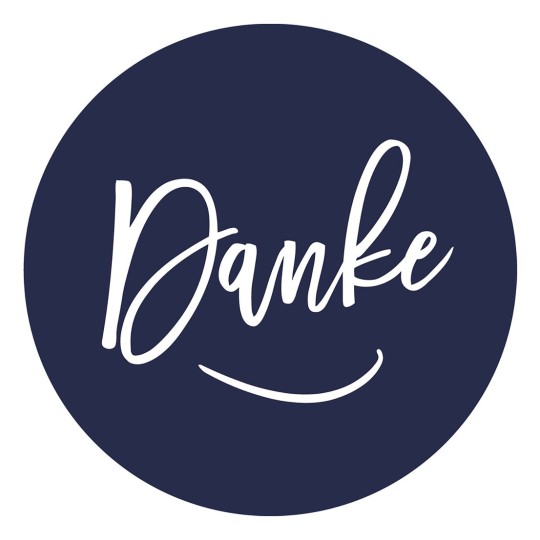 Sticker auf Rolle "Danke" | 4377 | Avery Zweckform