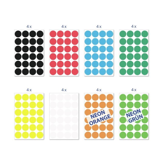 Set Markierungspunkte 18mm | 59998 | Avery Zweckform