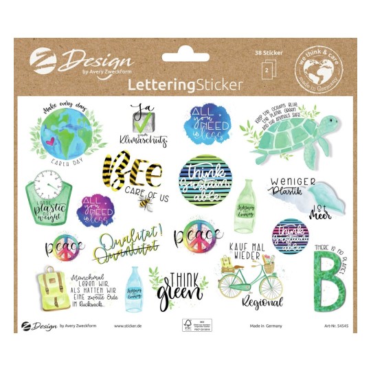 Nachhaltiges Stickersortiment | Avery Zweckform