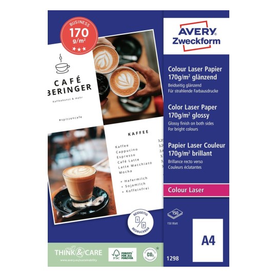 Business Colour Laser Papier | 1298 | Avery Zweckform