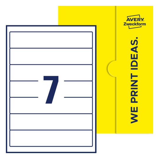 Kostenlose Vorlagen für Ordnerrücken | Avery Zweckform