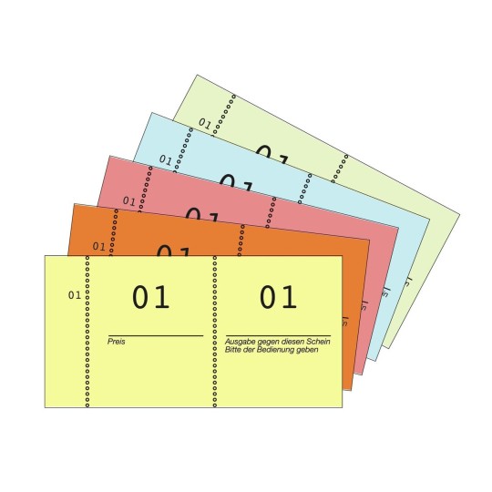 Nummernblock | 869-10-1 | Avery Zweckform