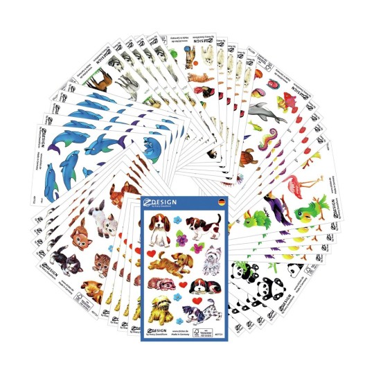 Kinder Sticker "Tiere" | 57393 | Avery Zweckform