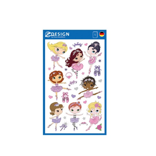 Sticker Set "Mädchen" | 59990 | Avery Zweckform